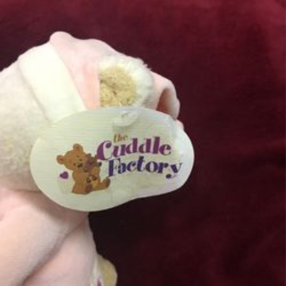 cuddle factory | Toys | The Cuddle Factory Pink And White Bear | Poshmark
